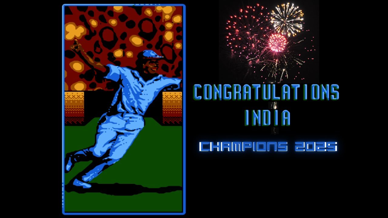 India vs New Zealand International Cricket NES Playthrough - YouTube