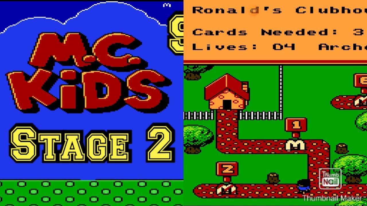 MC KIDS STAGE 2 #nintendo #nes #famicom #retrogaming #mckids # ...