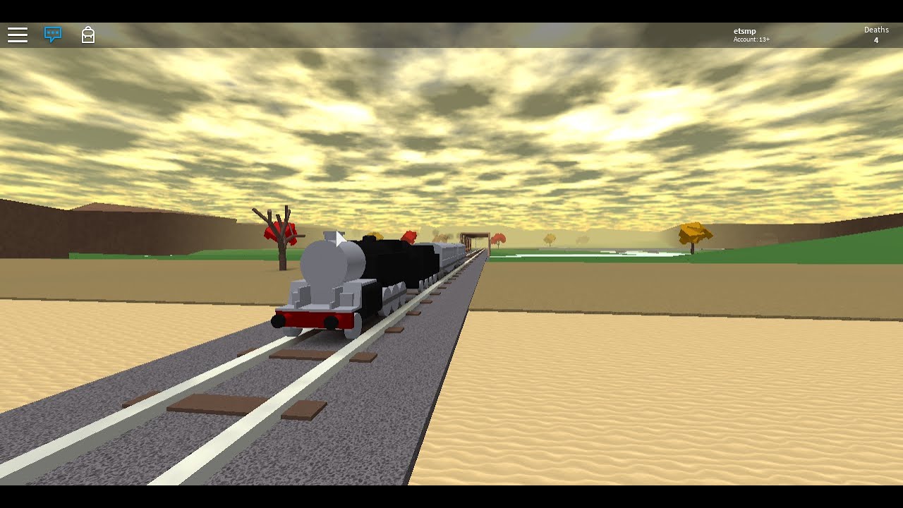 surviving a train crash with a black hole Roblox . - YouTube