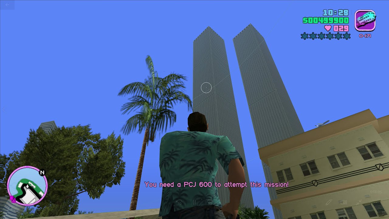 Vice City || Rockstar Games || Suicide of the Twin Towers 🏍 - YouTube