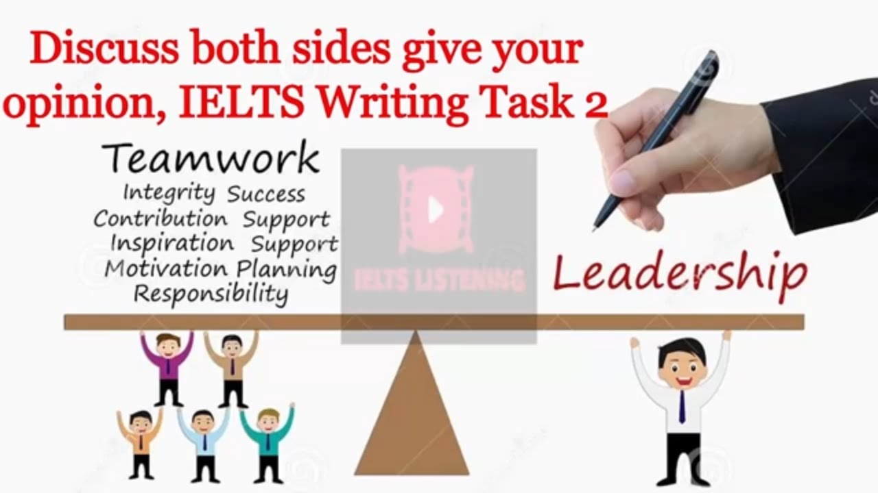 IELTS WRITING TASK 2 I DISCUSS BOTH VIEWS AND GIVE YOUR OPINION I ...