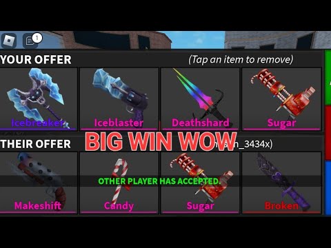 mm2 trading montage (BİG WİNN) Roblox - YouTube
