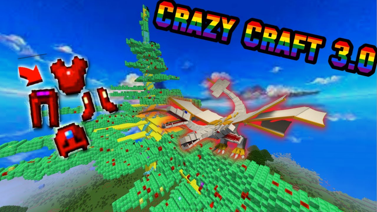 Red Matter Amor | Minecraft Crazy Craft 3.0 Ep:10 - YouTube