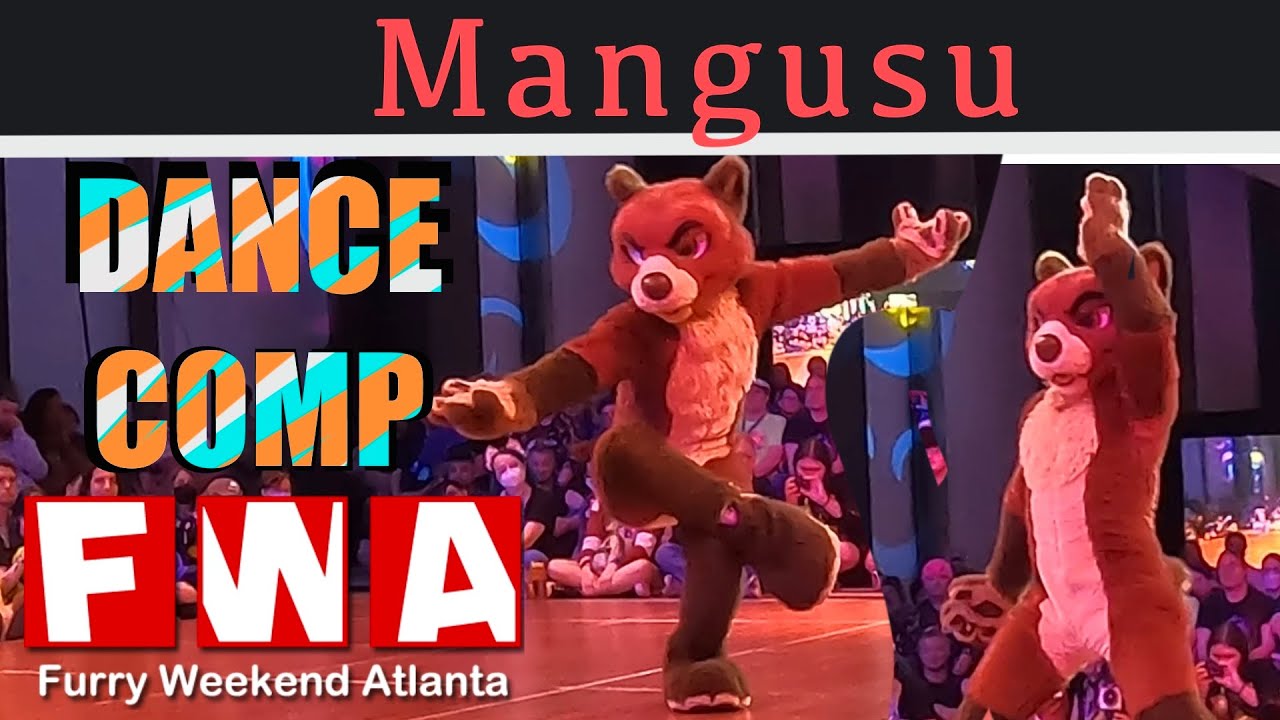 Mangusu Fursuit Dance Competition Furry Weekend Atlanta 2023 - YouTube