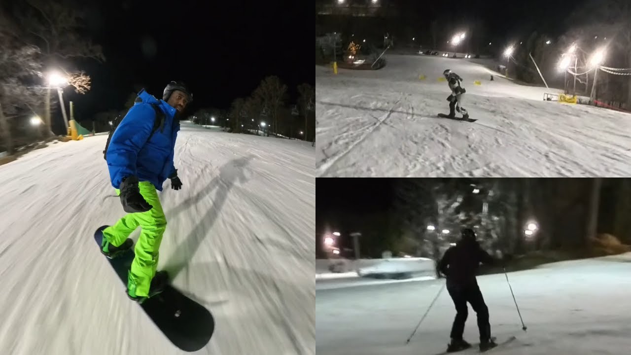 Snowboarding Roundtop - YouTube