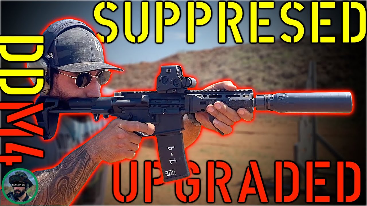 Daniel Defense DDM4 PDW Suppressed and Upgraded - YouTube