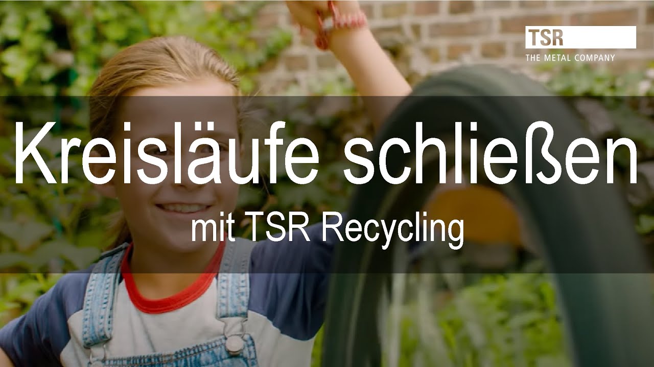 Kreisläufe schließen mit TSR Recycling - YouTube