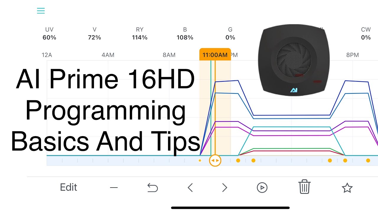 AI Prime 16HD Program Build Basics & Tips myAI App Hydra ...