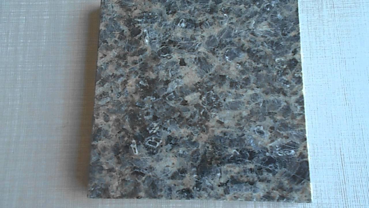 Leopard Skin Granite for Prefabricated Countertop - YouTube
