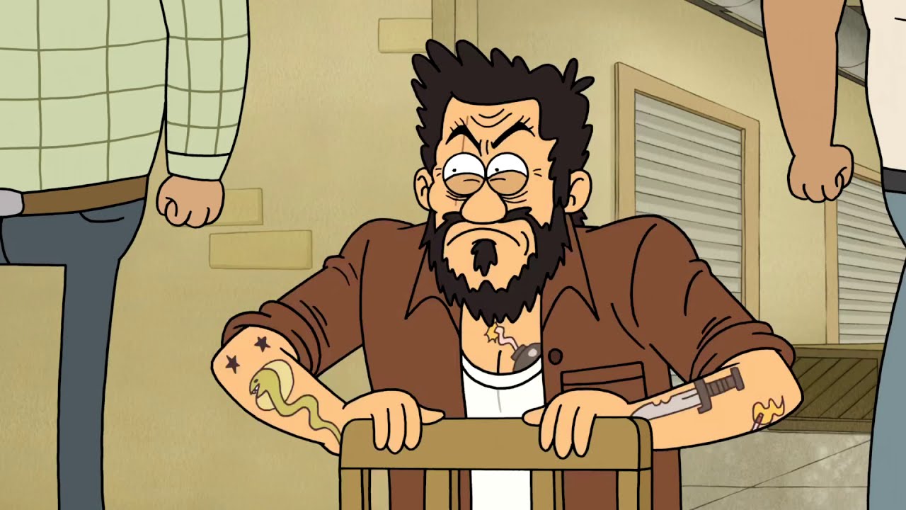 Regular Show - Muscle Man Goes To Hector For Fireworks | Firework Run ...