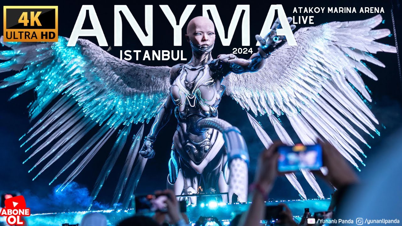 ANYMA LIVE @ ISTANBUL , TURKIYE FULL SET DROPS 4K 2024 | #ANYMA #VLOG - YouTube