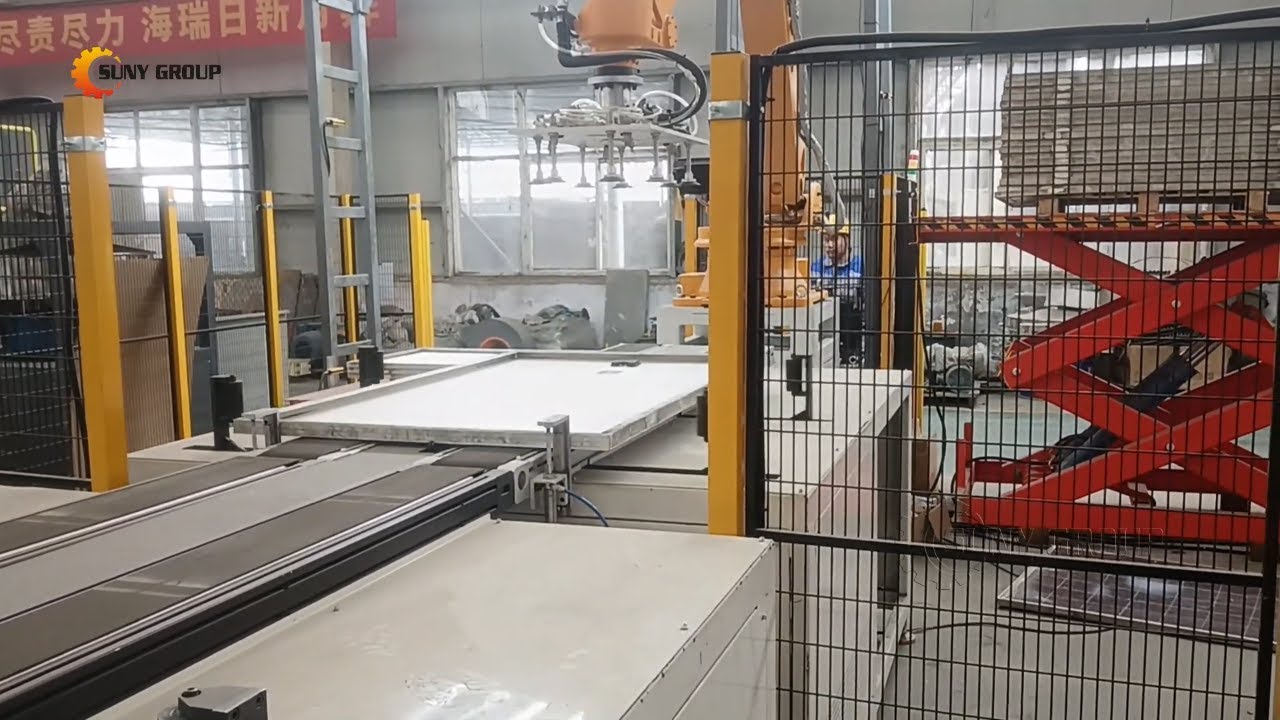 SUNY Group - Fully Automatic Solar Panel Recycling Machine - YouTube