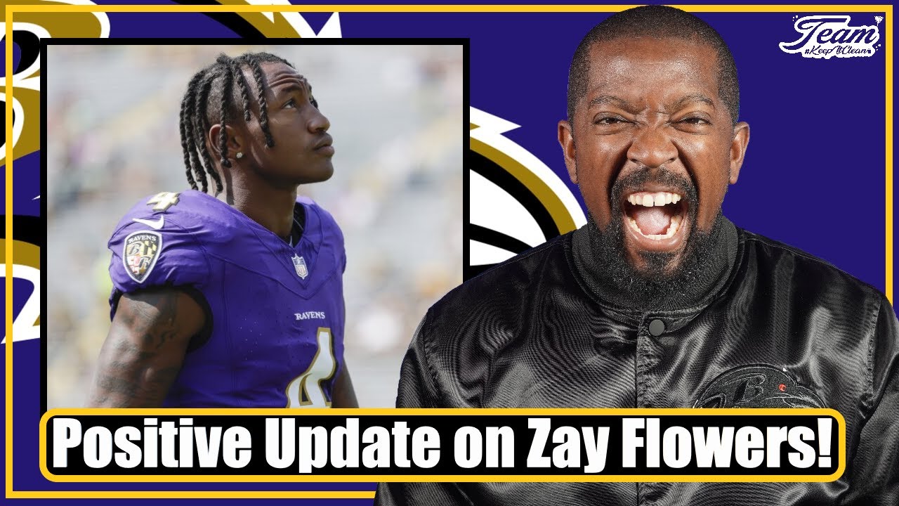 GREAT NEWS on Zay Flowers from Baltimore Ravens! - YouTube