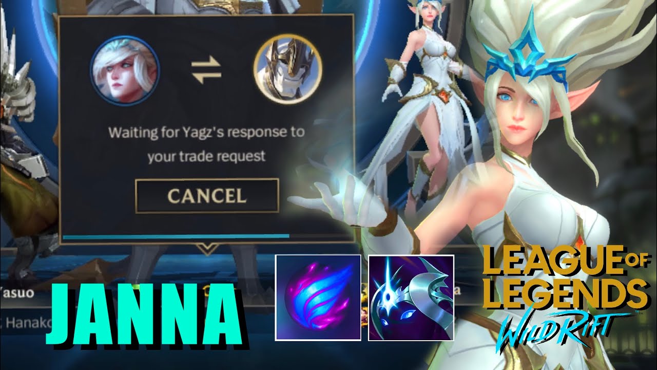 LAST SECOND SWAP! JANNA IN JUNGLE? | WILD RIFT - YouTube