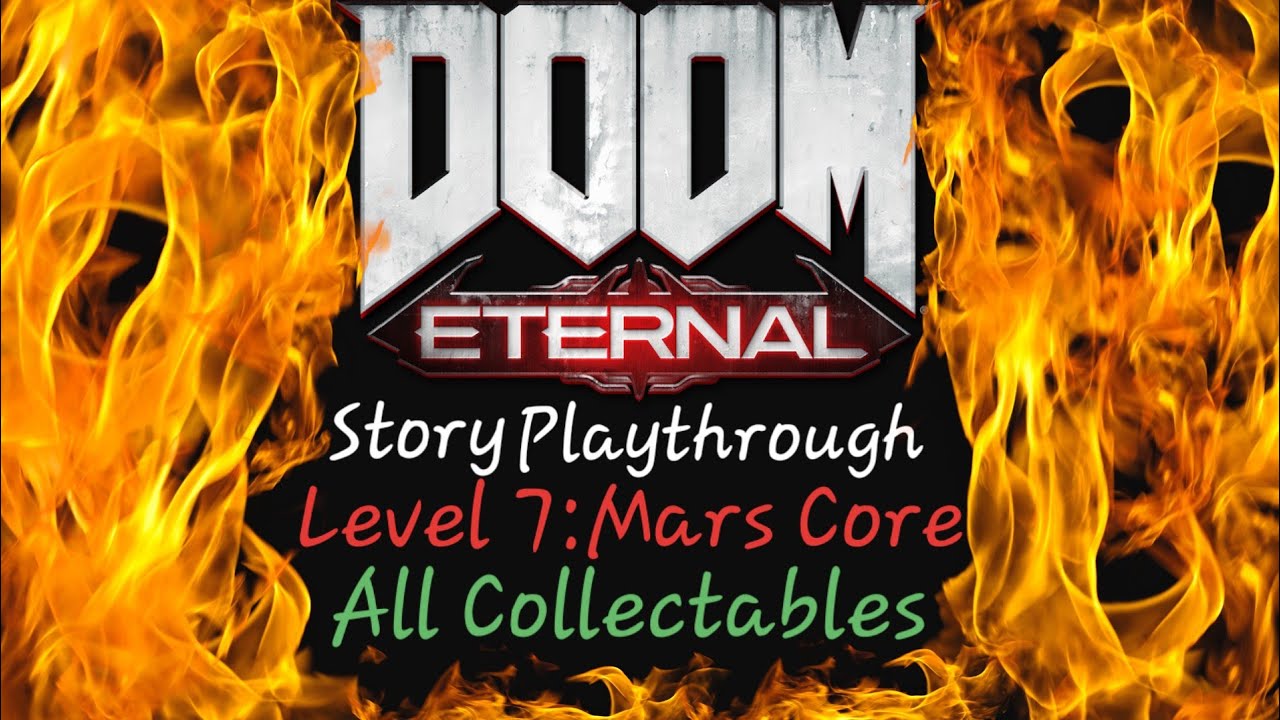 Doom Eternal Story Playthrough (UV) All collectables Part 7 - YouTube