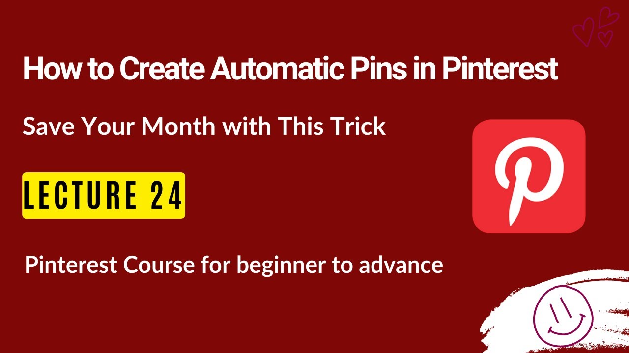 How to Create Automatic Pin in Pinterest | New Pinterest Trick ...