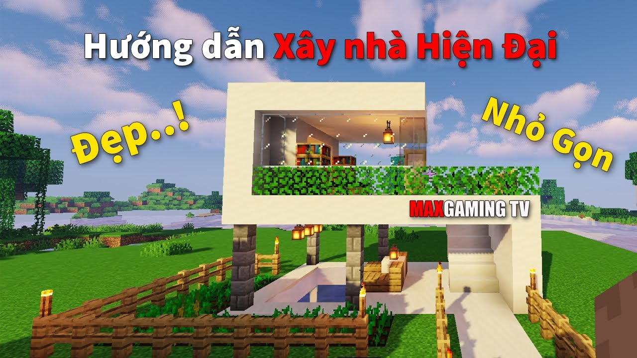 Minecraft : Hướng dẫn xây nhà hiện đại và trang trí nhà trong Minecraft ...