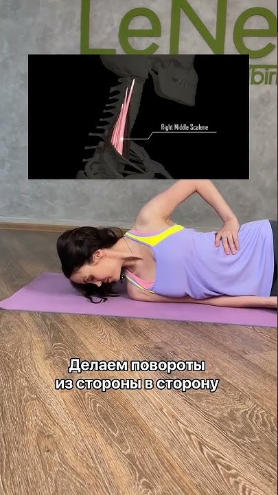 4 упражнения для красивой шеи Youtube