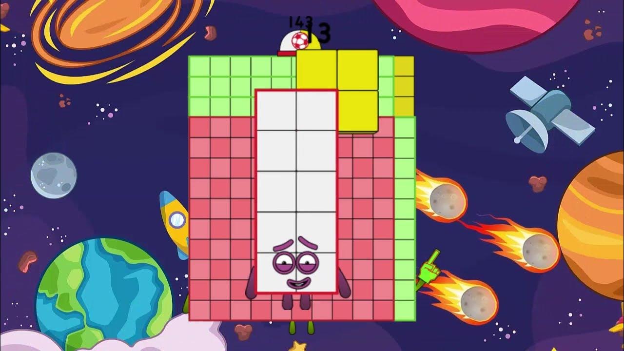 Numberblocks Skip Counting Number Thirteen Untill One Hundred Ninenty Five Learn To Count - YouTube