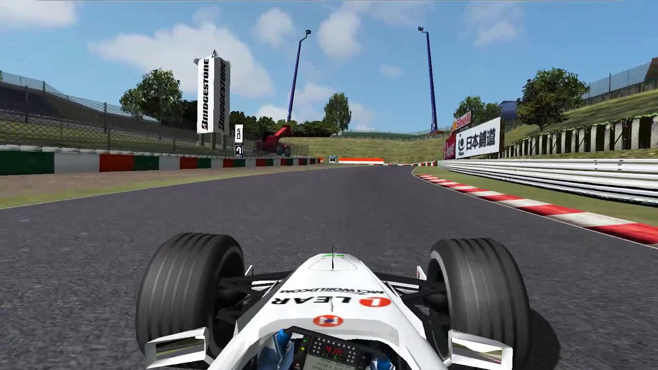 F1 Challenge 99-02 PC | Suzuka | Stewart SF3 | Johnny Herbert | 1999 ...