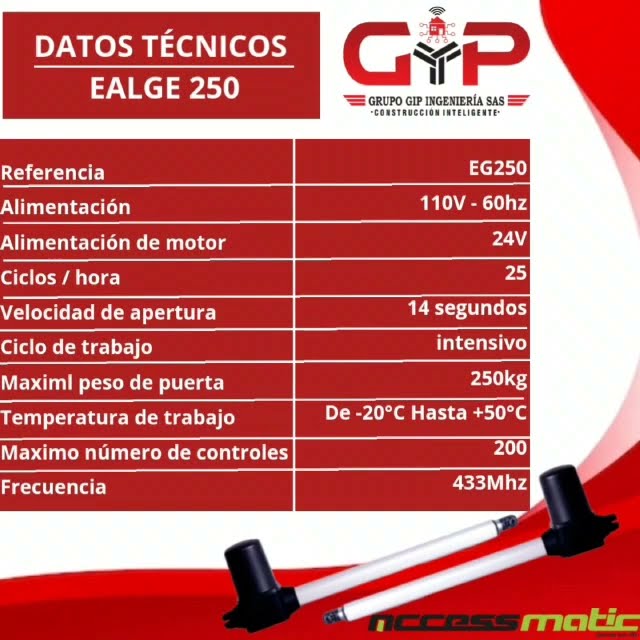 BRAZOS EAGLE 250 - BFT - YouTube