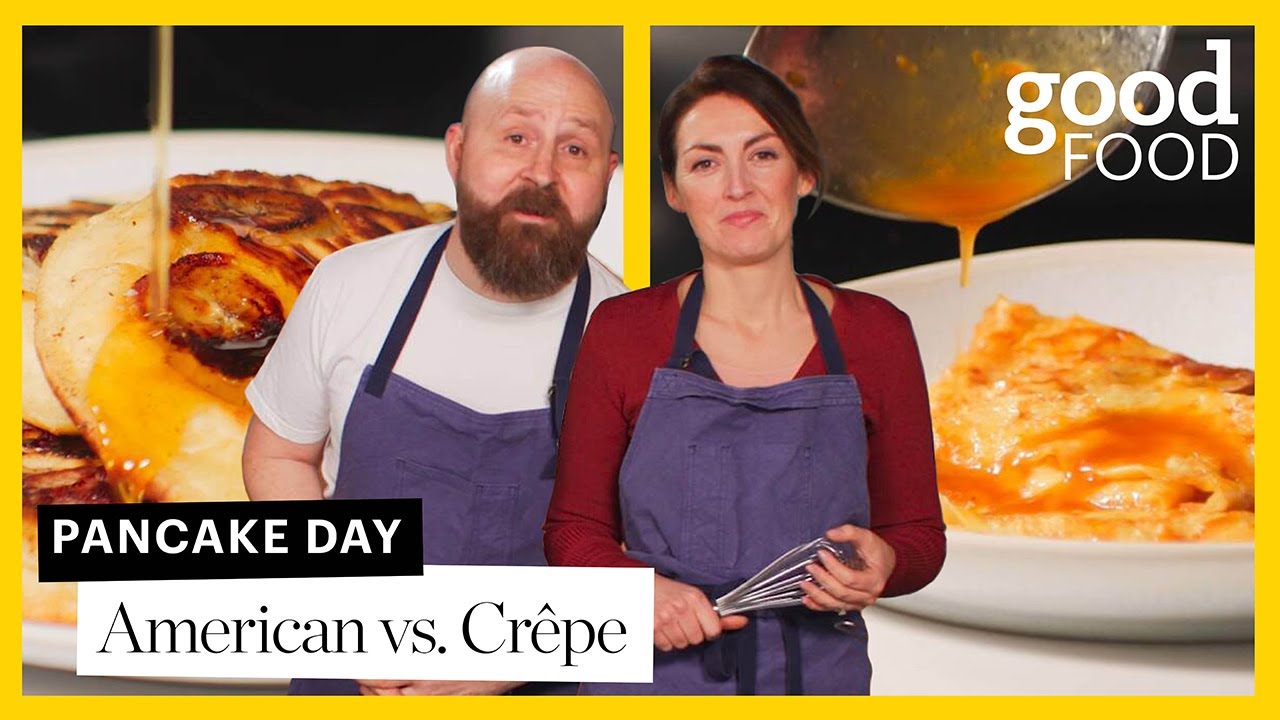 What is the ULTIMATE pancake? | American vs. Crêpe - YouTube