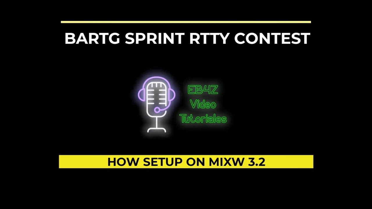 BARTG SPRINT RTTY Contest Enero - YouTube
