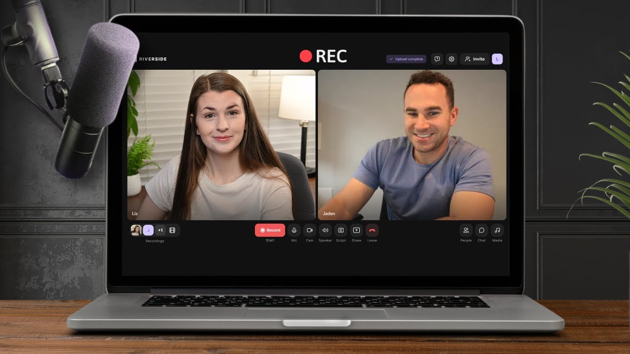 Riverside.fm: Best App for Remote Video Podcasting! - YouTube