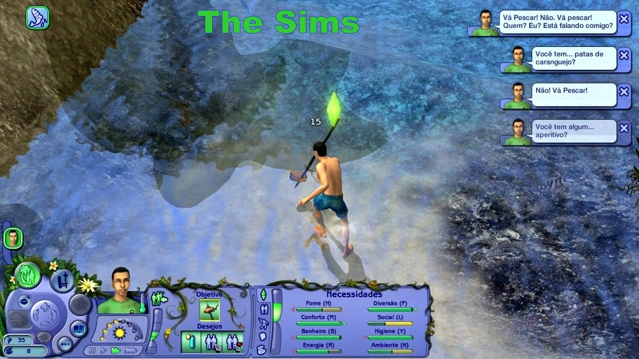 The Sims Naufragos - Ep.1 O Sobrevivente - YouTube