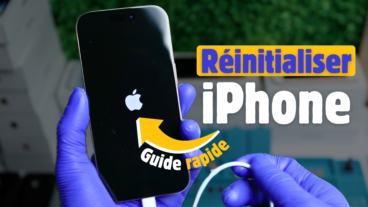 Comment Réinitialiser iPhone - Hard Reset ANY iPhone (under 90s) - YouTube
