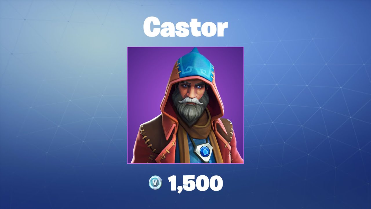Castor | Fortnite Outfit/Skin - YouTube