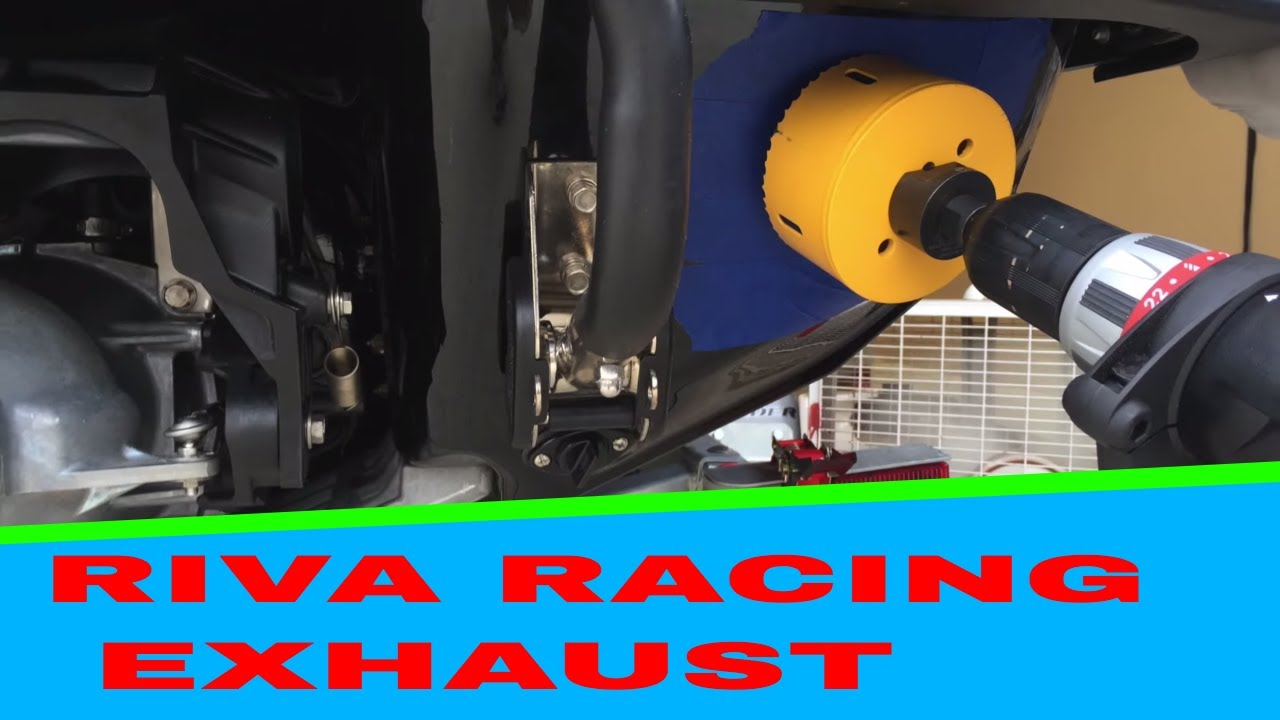 Yamaha 2016 VXR Riva Racing Exhaust DIY - YouTube