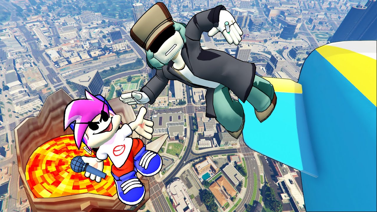 FNF Boyfriend VS AGOTI Whitty Garcello Ragdoll in Garry's mod Friday ...