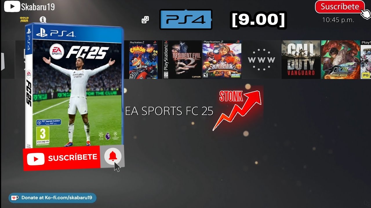 "New Game" FC25 en Playstation 4 [9.00] - YouTube