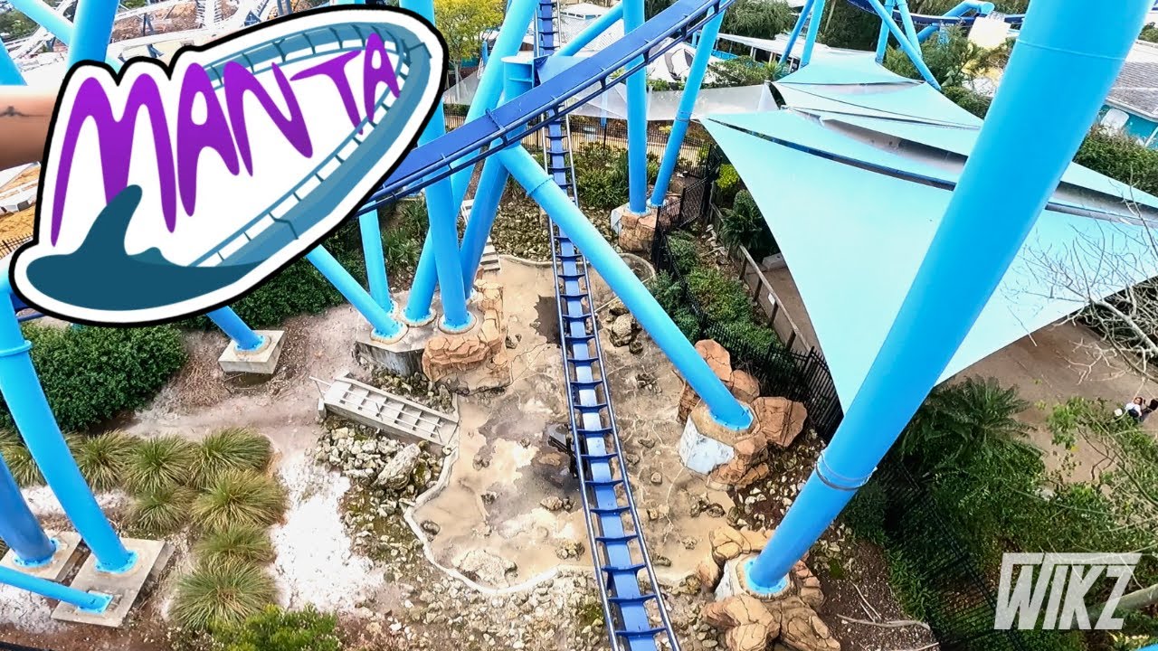 Manta - On-Ride POV - Seaworld, Orlando - 4k - YouTube