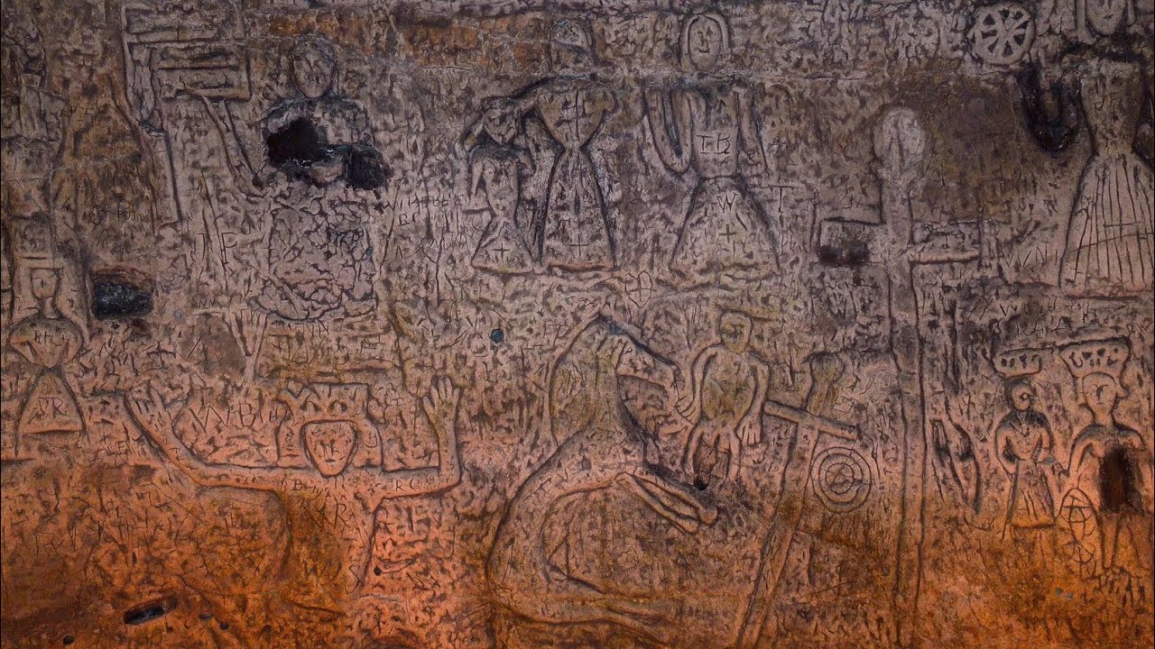 Royston Cave: A Knights Templar Ritual Cave? Royston England UK - YouTube