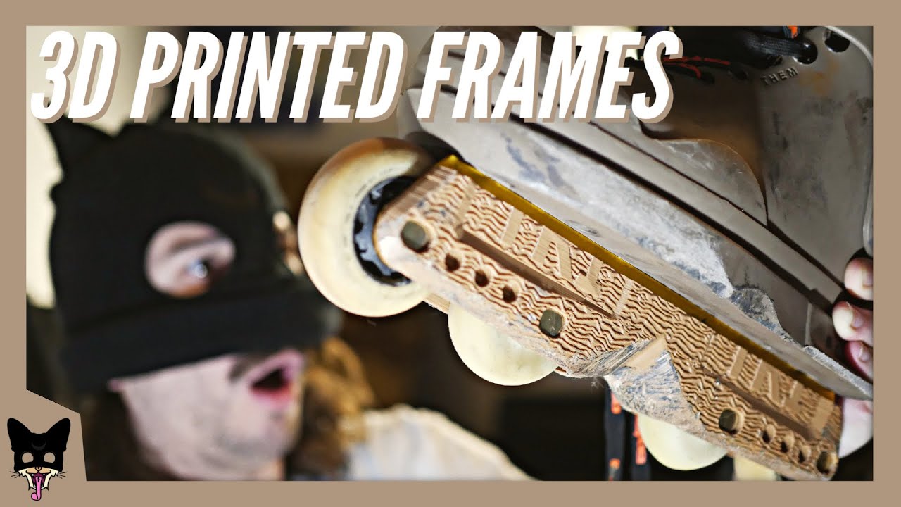 Tri Tri 3D Printed Frames Final Impressions | Aggressive Inline - YouTube