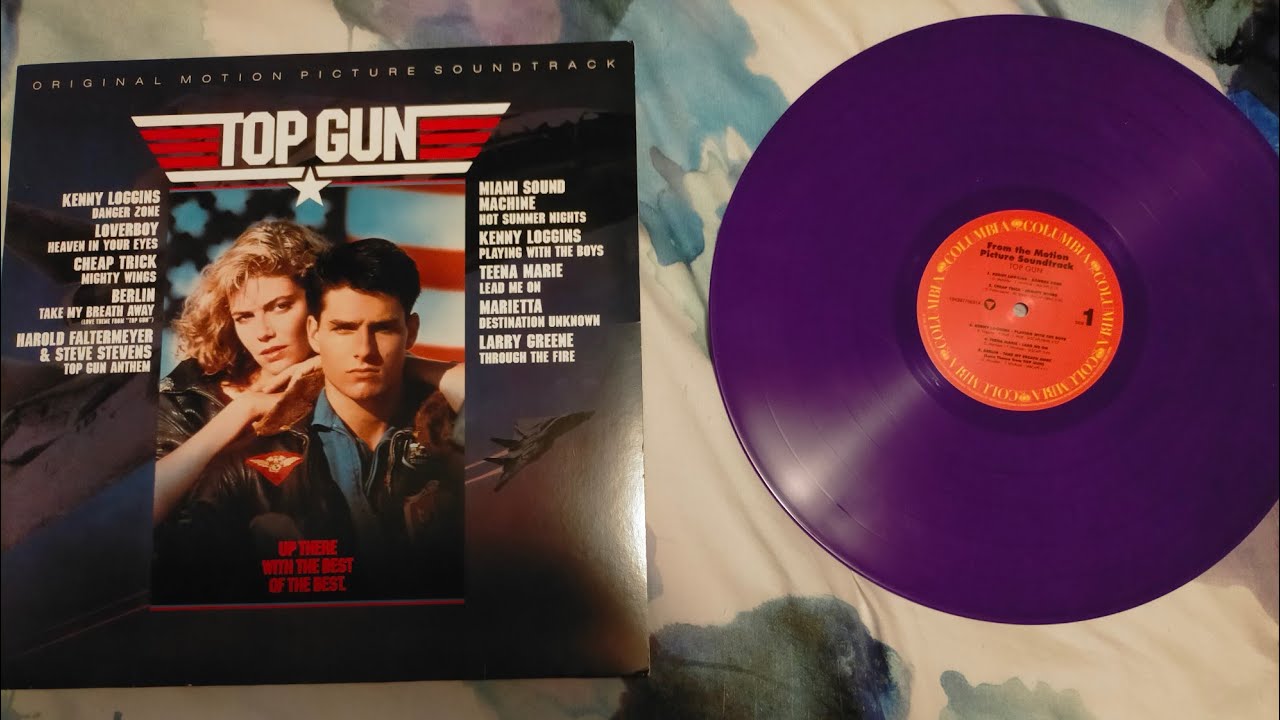 Top Gun Soundtrack Vinyl Unboxing - YouTube