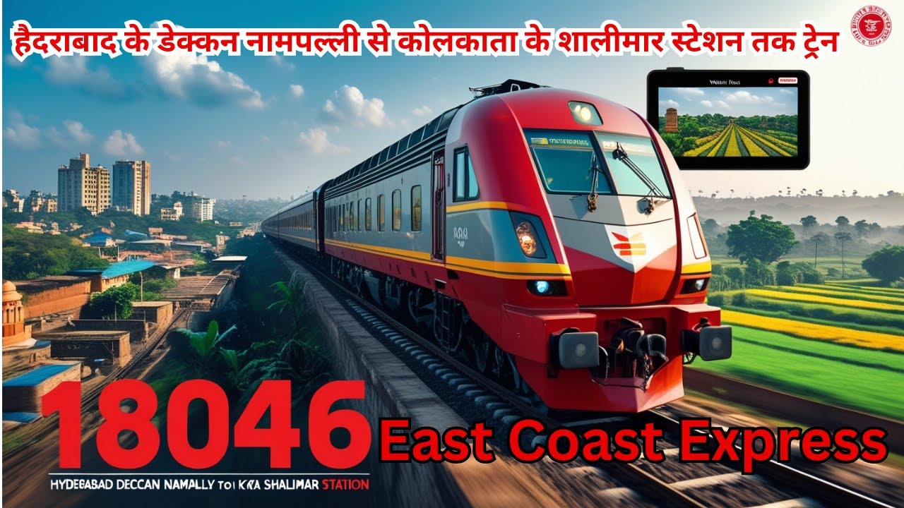 हैदराबाद से कोलकाता तक ट्रेन: 18046 Train info & Timetable/How To Reach ...