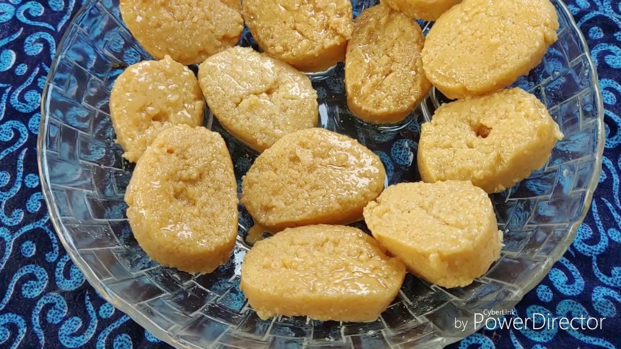 Chena gaja by using milk powder - YouTube