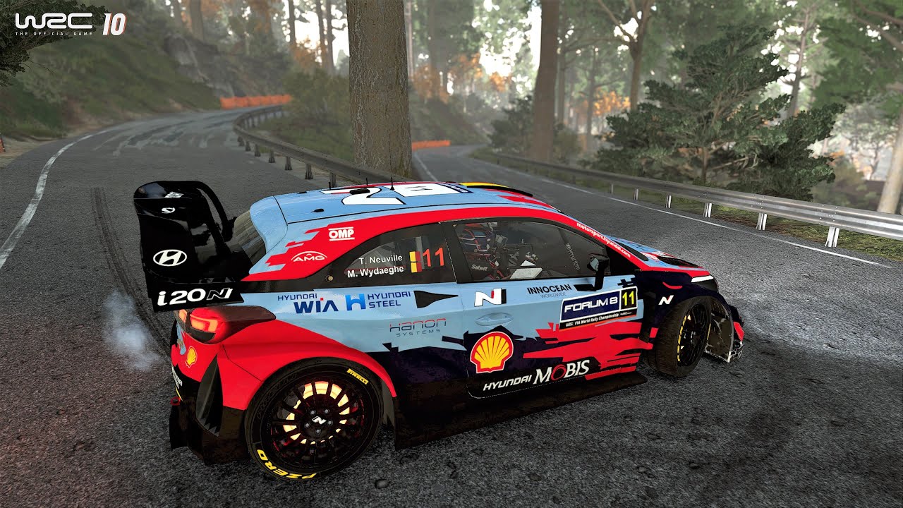 WRC 10 | Rally Japan | Okazaki reverse | Hyundai i20 - YouTube