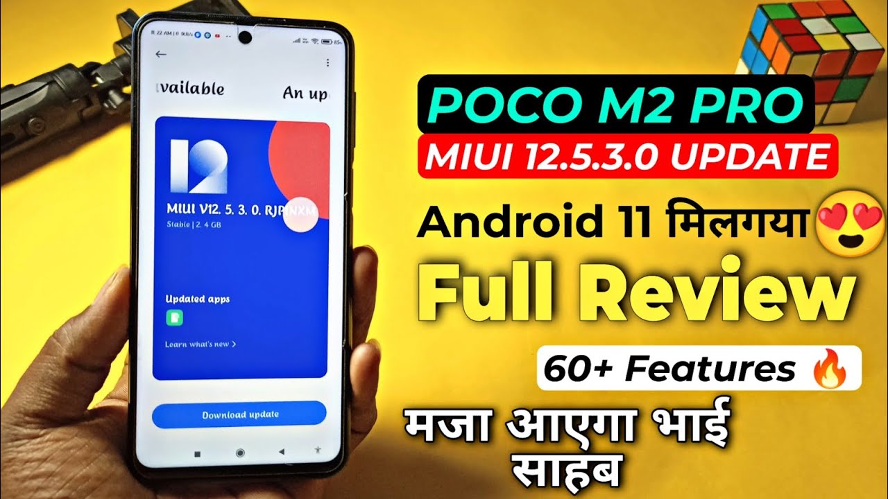 Poco M2 Pro MIUI 12.5.3.0 Update Full Review | 60+ Features🔥 | Poco M2 ...