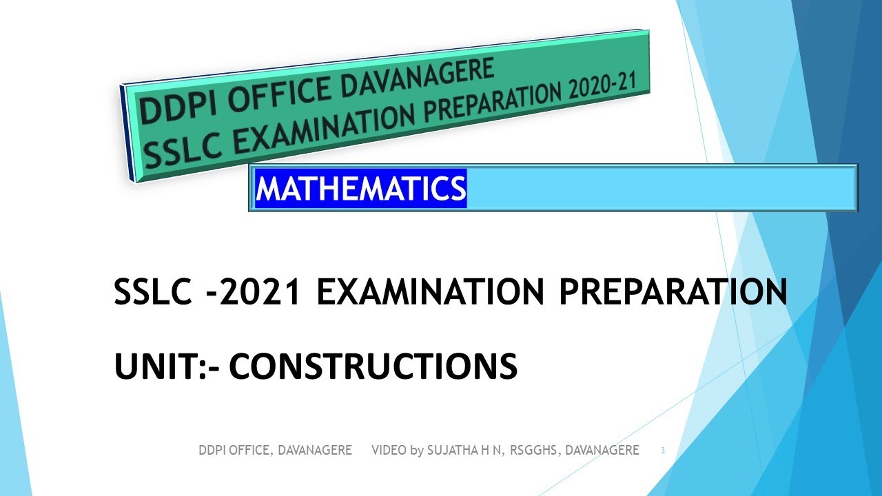 CONSTRUCTIONS |SIMILAR TRIANGLE | WHEN IMPROPER FRACTION|ENG MEDIUM ...