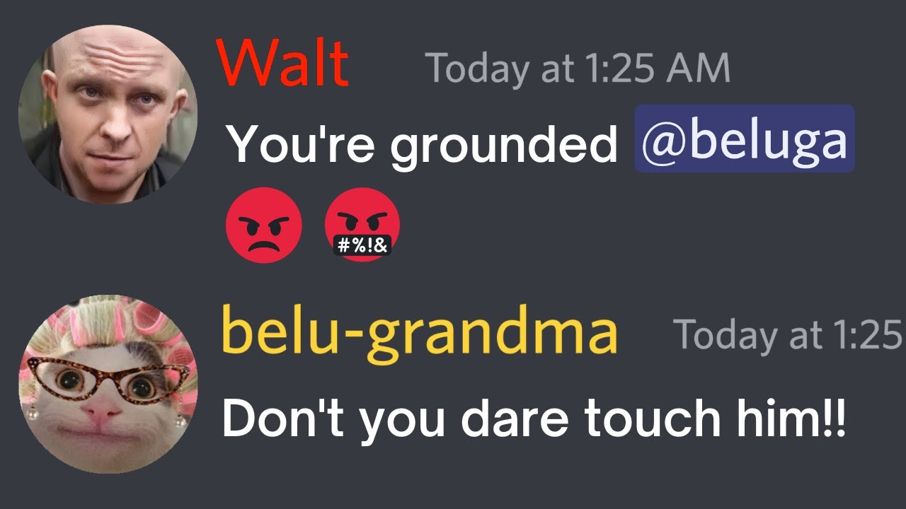 When Belu-Grandma Defends Beluga... - YouTube