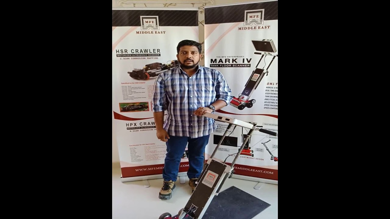 Techcorr (India) own MFE MARK 4 (tank floor inspection) - YouTube