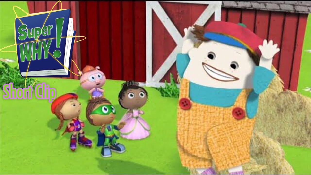 Super Why Short Clip in 4K Tom Thumb Is Stuck In the Haystacks - YouTube