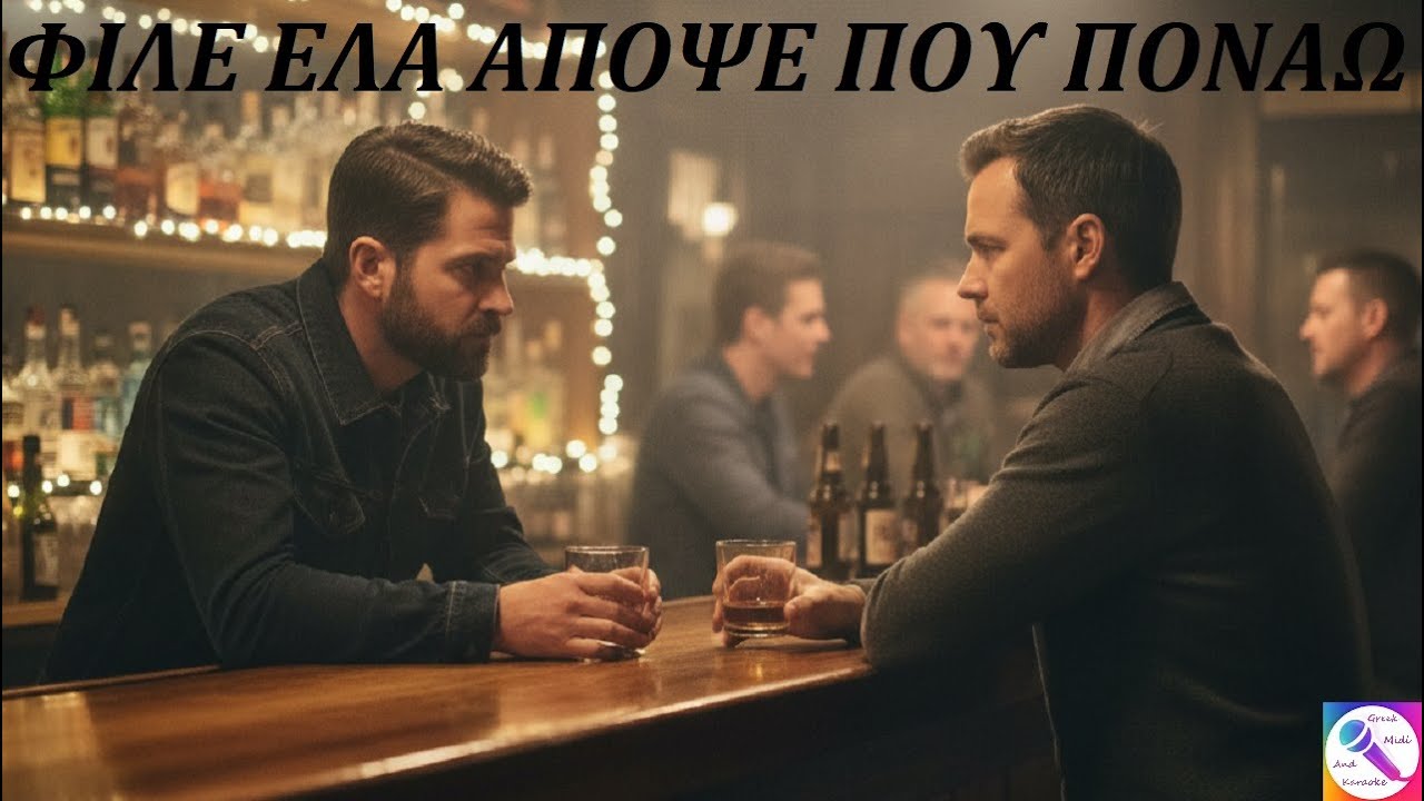 ΦΙΛΕ ΕΛΑ ΑΠΟΨΕ ΠΟΥ ΠΟΝΑΩ - Γιάννης Πουλοπουλος (ΣΙ) Καραόκε σε αντρικό ...