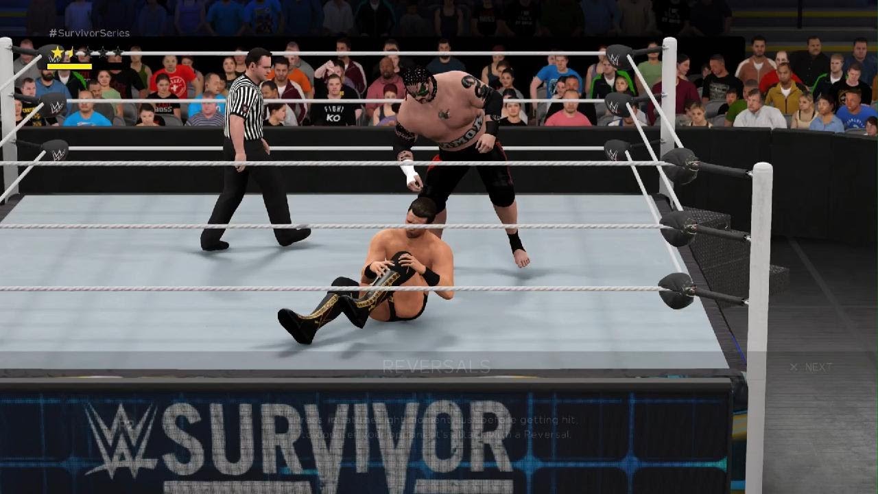 WWE 2K17 the ultimate warrior vs brodie lee/Luke Harper - YouTube