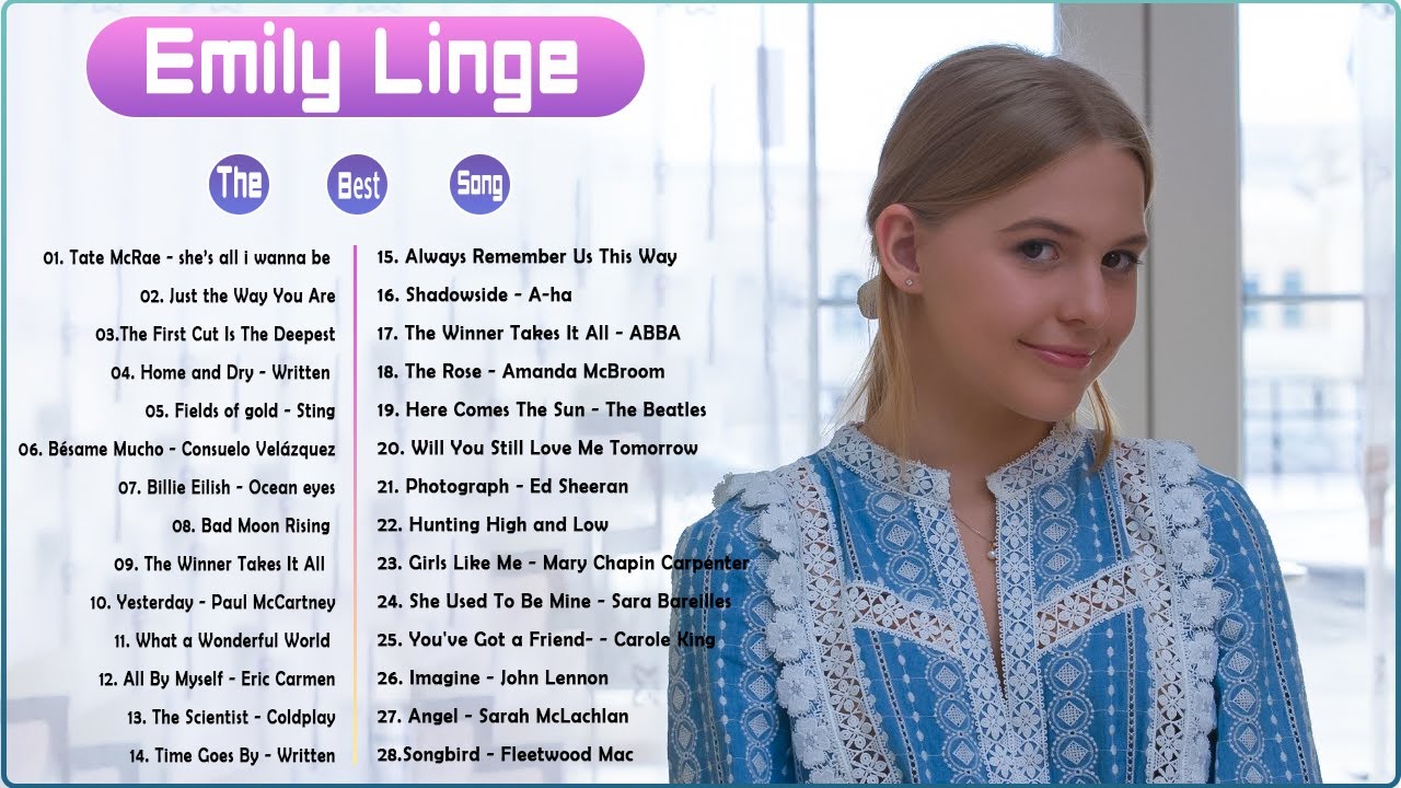 The Best Songs Cover Emily Linge | Most Popular Songs Collection Emily ...