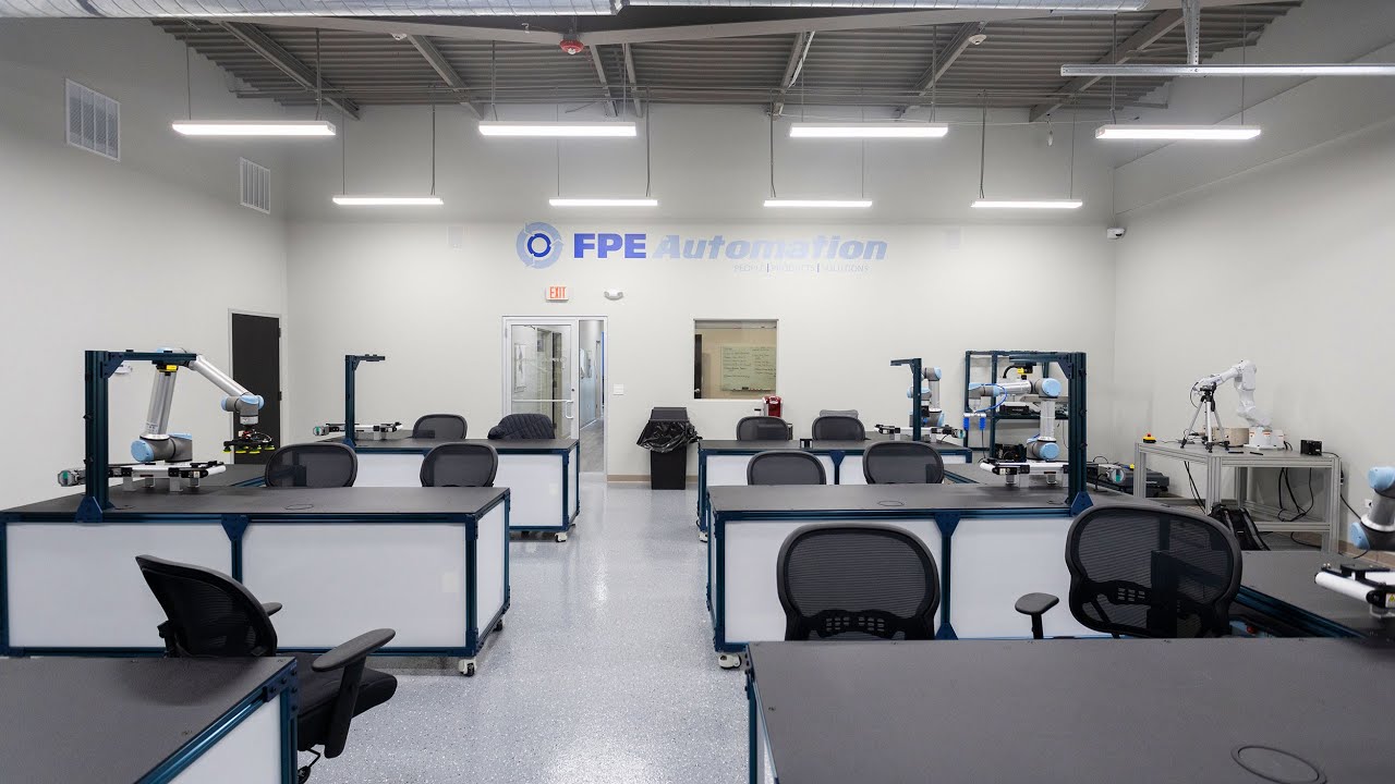 FPE Automation Technology and Training Centers Virtual Tour - YouTube